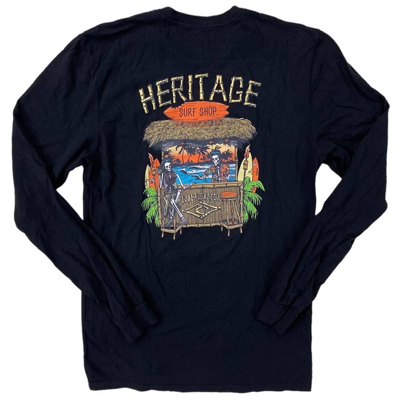 Rip Curl | Shirts | Rip Curl Mens X Heritage Surf Shop Tiki Party Long ...